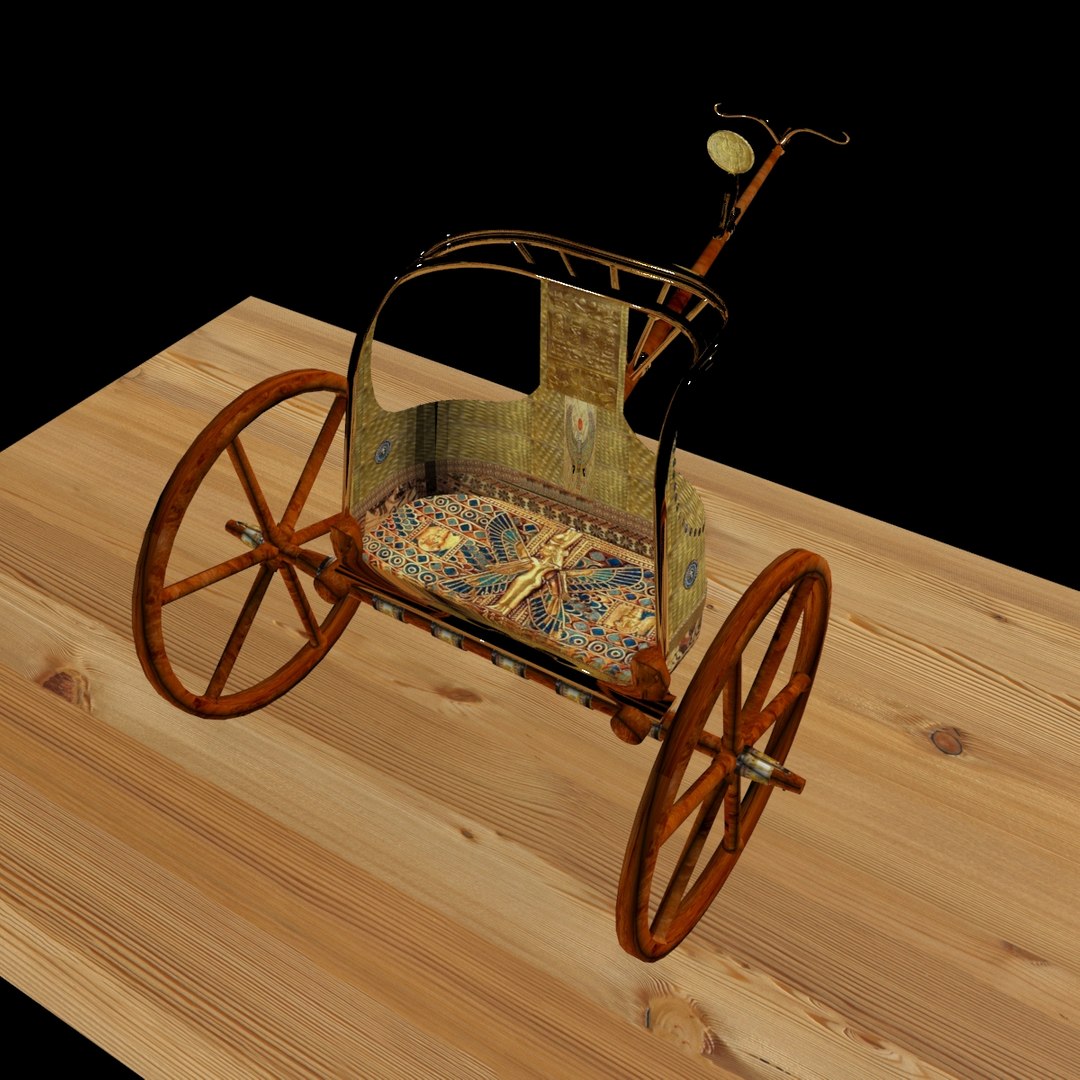 King Tut Chariot Model - TurboSquid 2057423
