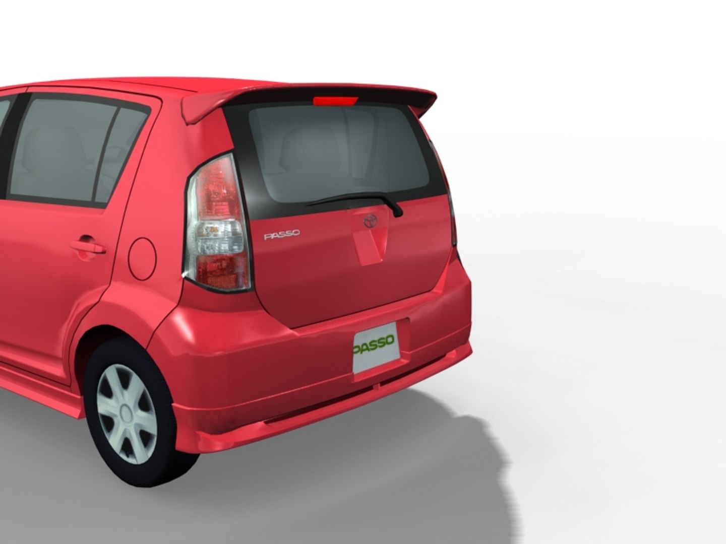 Toyota Passo 3d Model