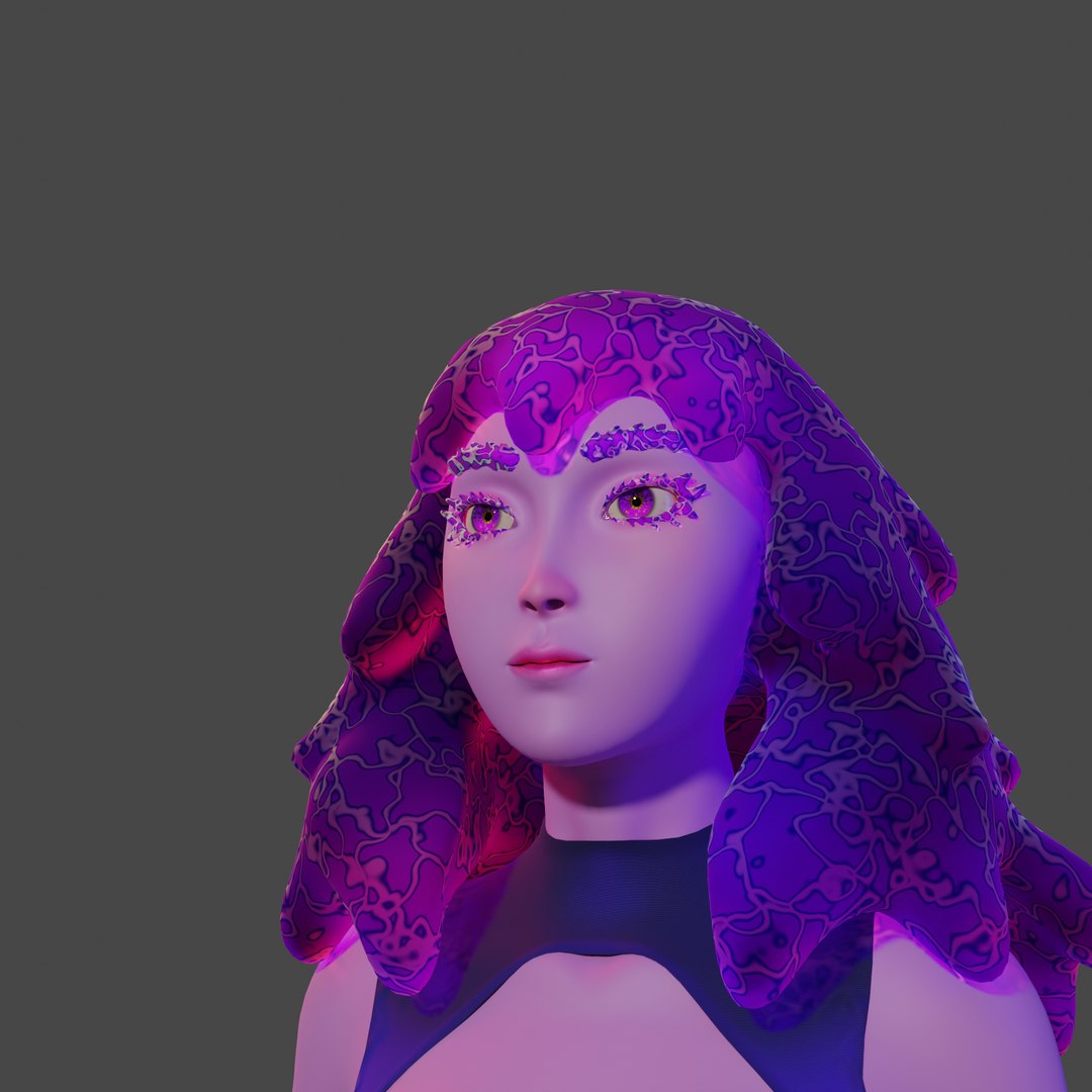 Girl Slime 3D - TurboSquid 2090958