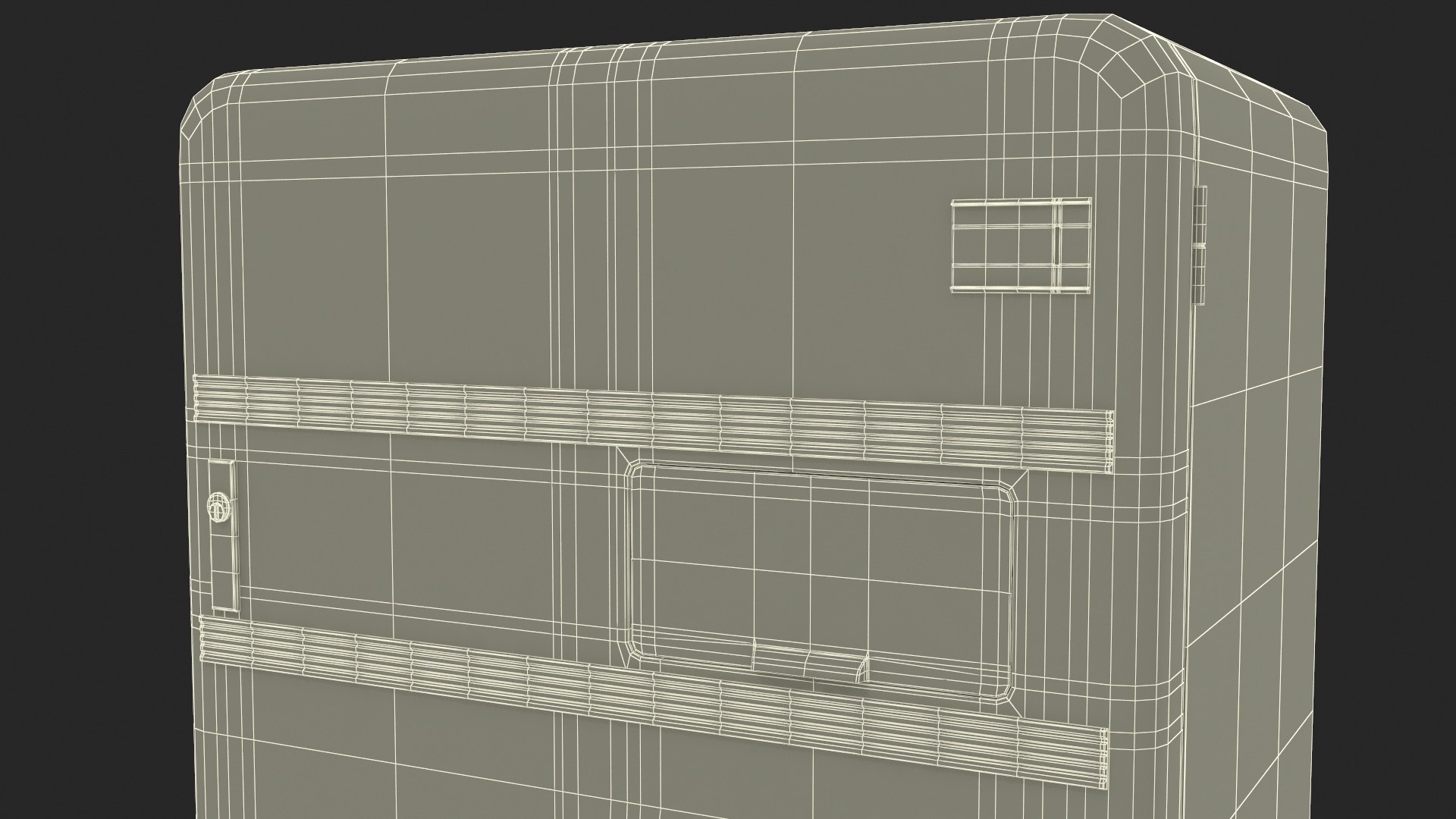 Retro Drinks Vending Machine 3D Model - TurboSquid 2127774
