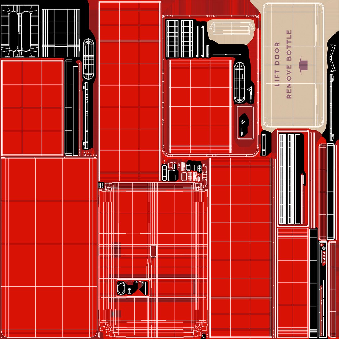 Retro Drinks Vending Machine 3D Model - TurboSquid 2127774