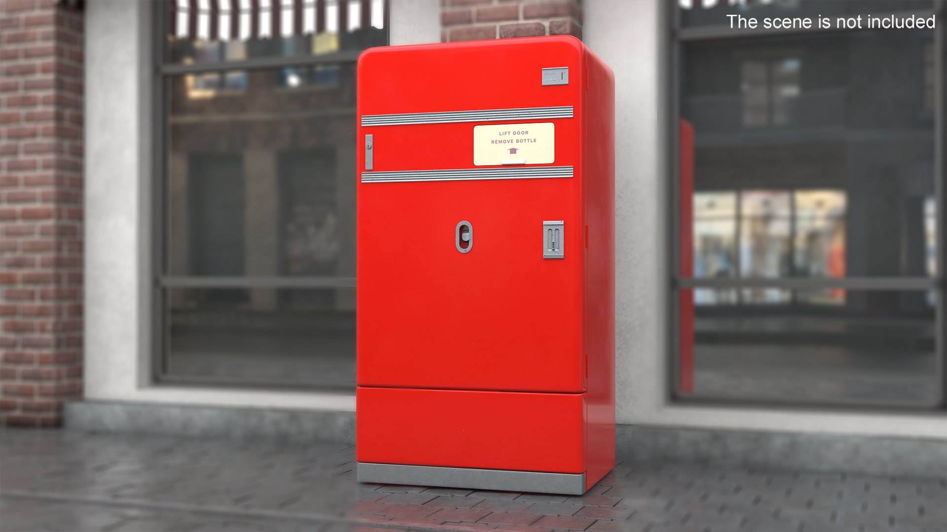 Retro Drinks Vending Machine 3D Model - TurboSquid 2127774