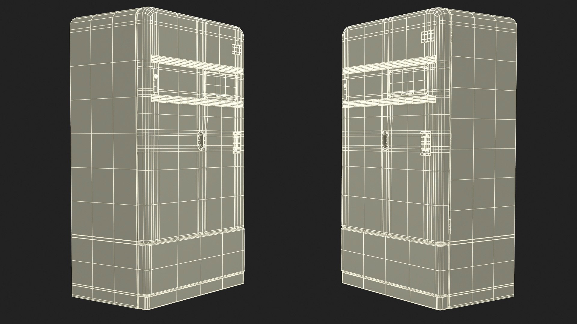 Retro Drinks Vending Machine 3D Model - TurboSquid 2127774