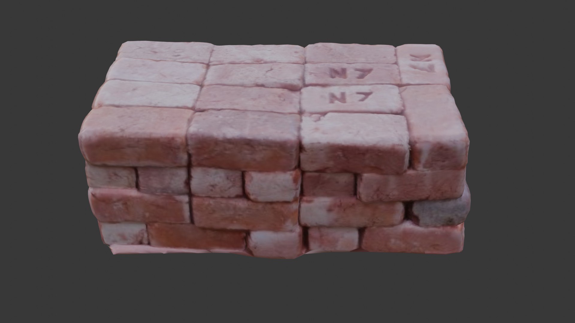 Brick Pile Scan 3D Model - TurboSquid 2436056