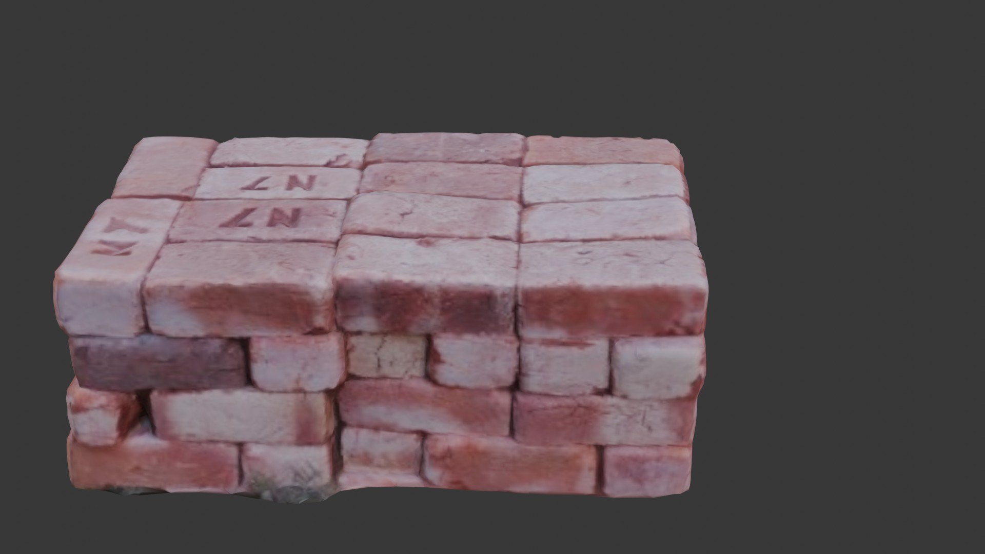 Brick Pile Scan 3D Model - TurboSquid 2436056