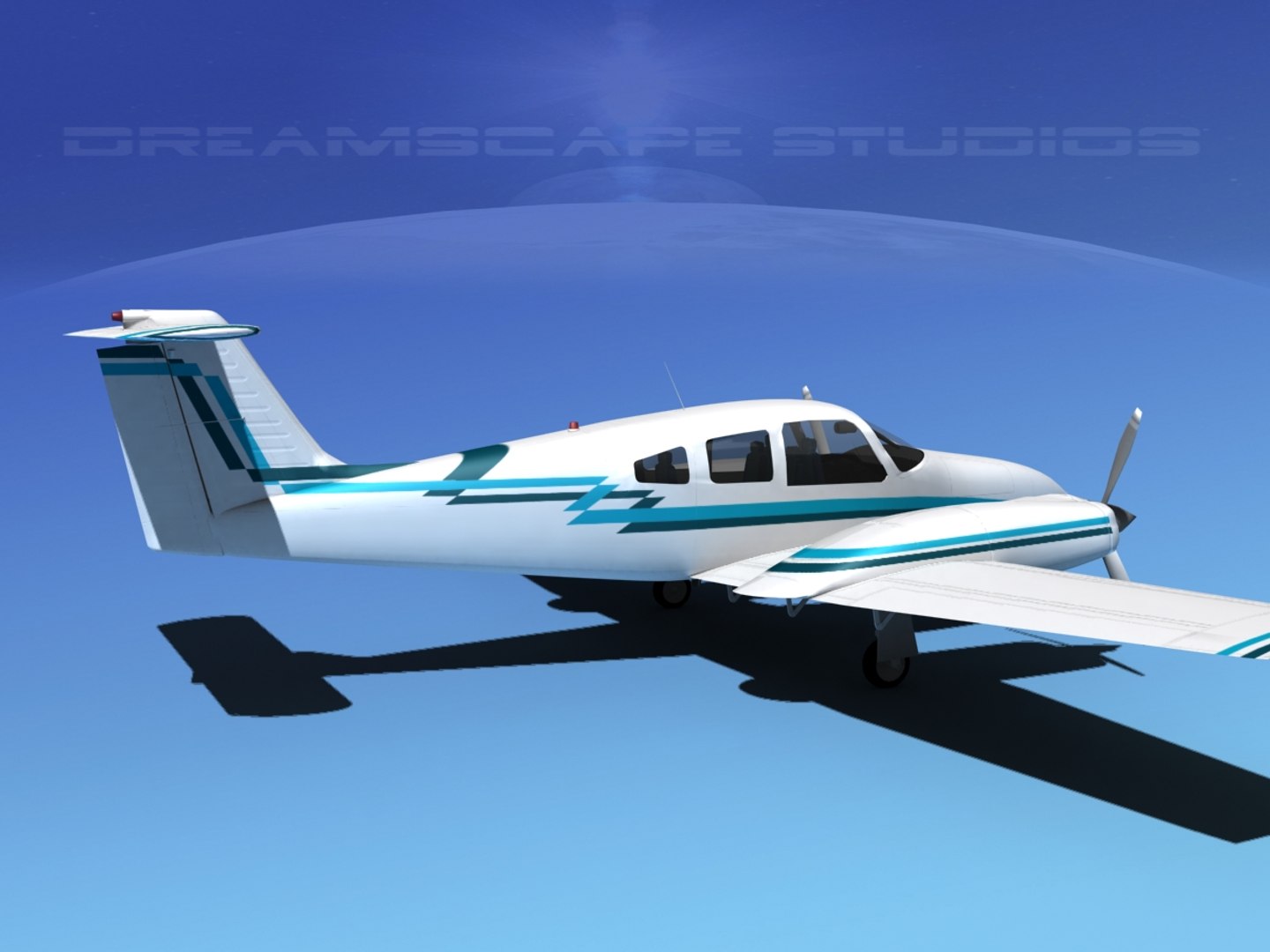 piper seminole 3d model