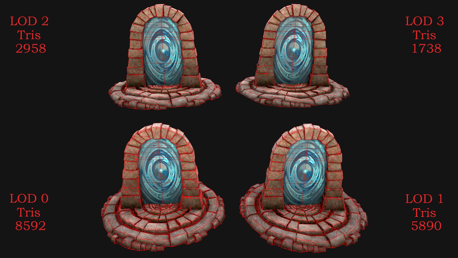 Medieval Portal Teleport Video Animation For Unreal And Unit 3D ...