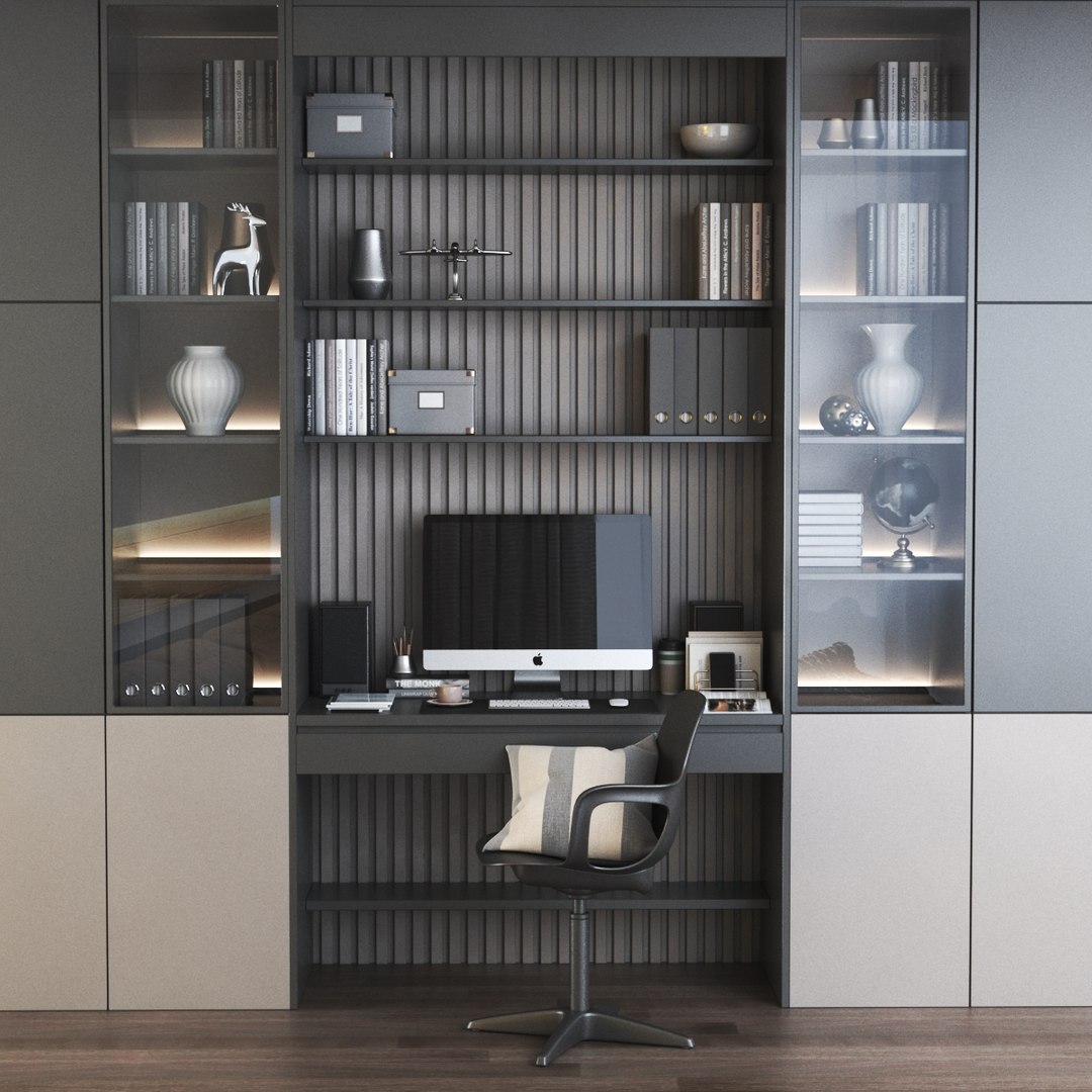 Furniture Composition 7 3D Model - TurboSquid 1740812