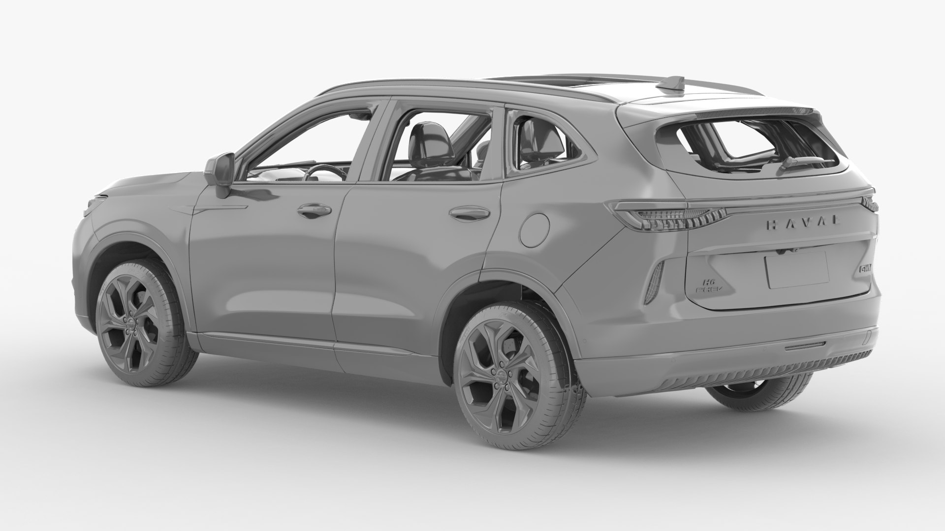 3D GWM HAVAL H6 2023 - TurboSquid 2189108