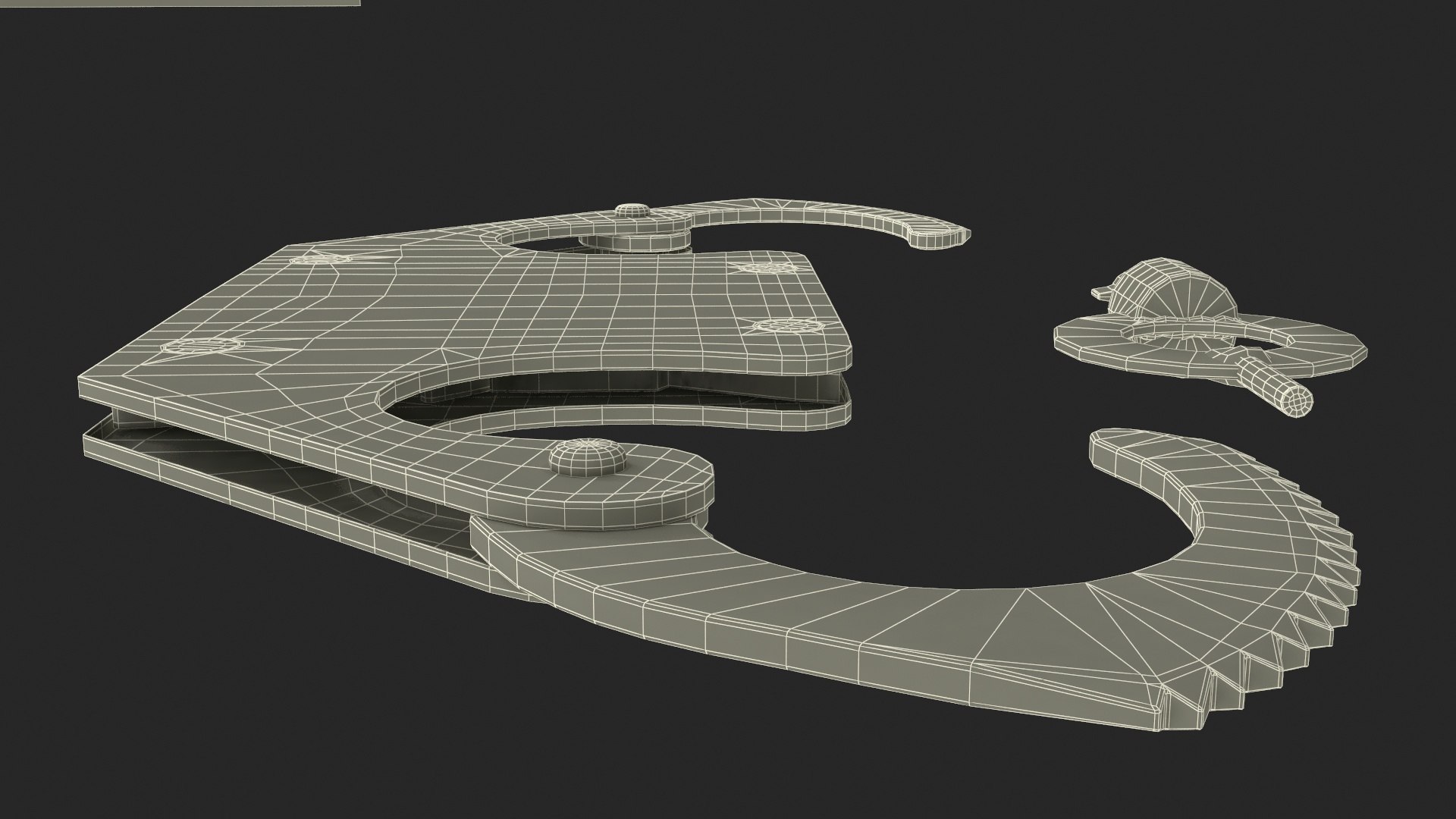 Finger Cuffs 3D model - TurboSquid 2128328