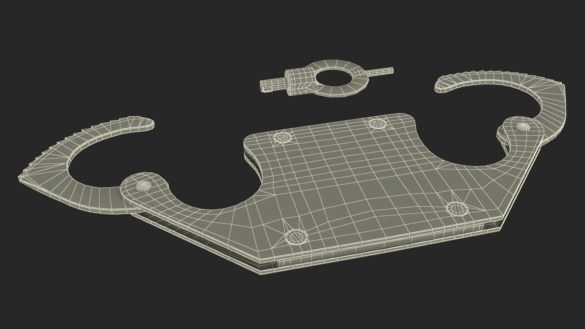 Finger Cuffs 3D model - TurboSquid 2128328