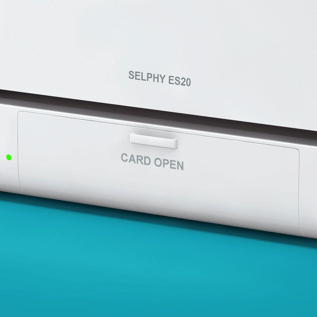 Printer Canon Es20 3d Model