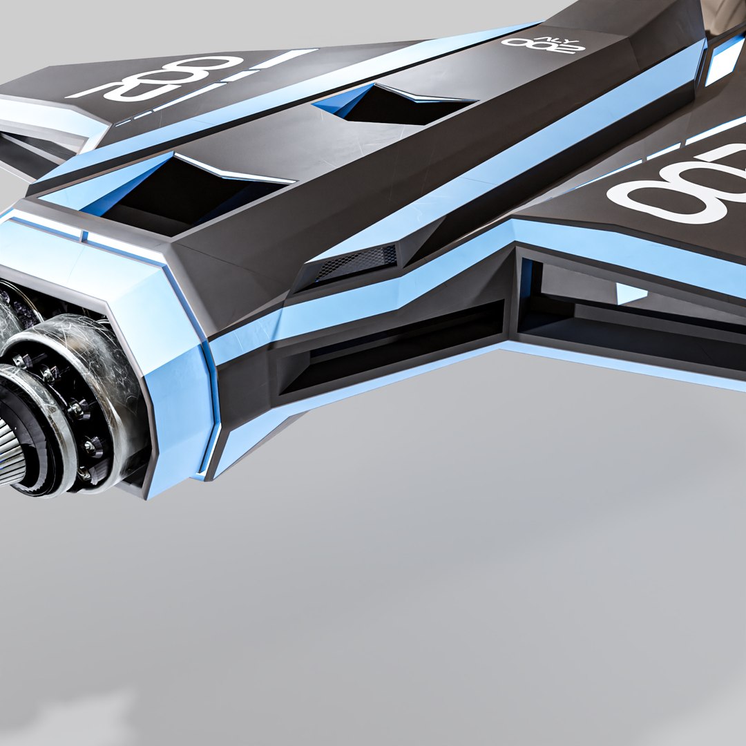 3D Space Ship Aly Model - TurboSquid 1946684