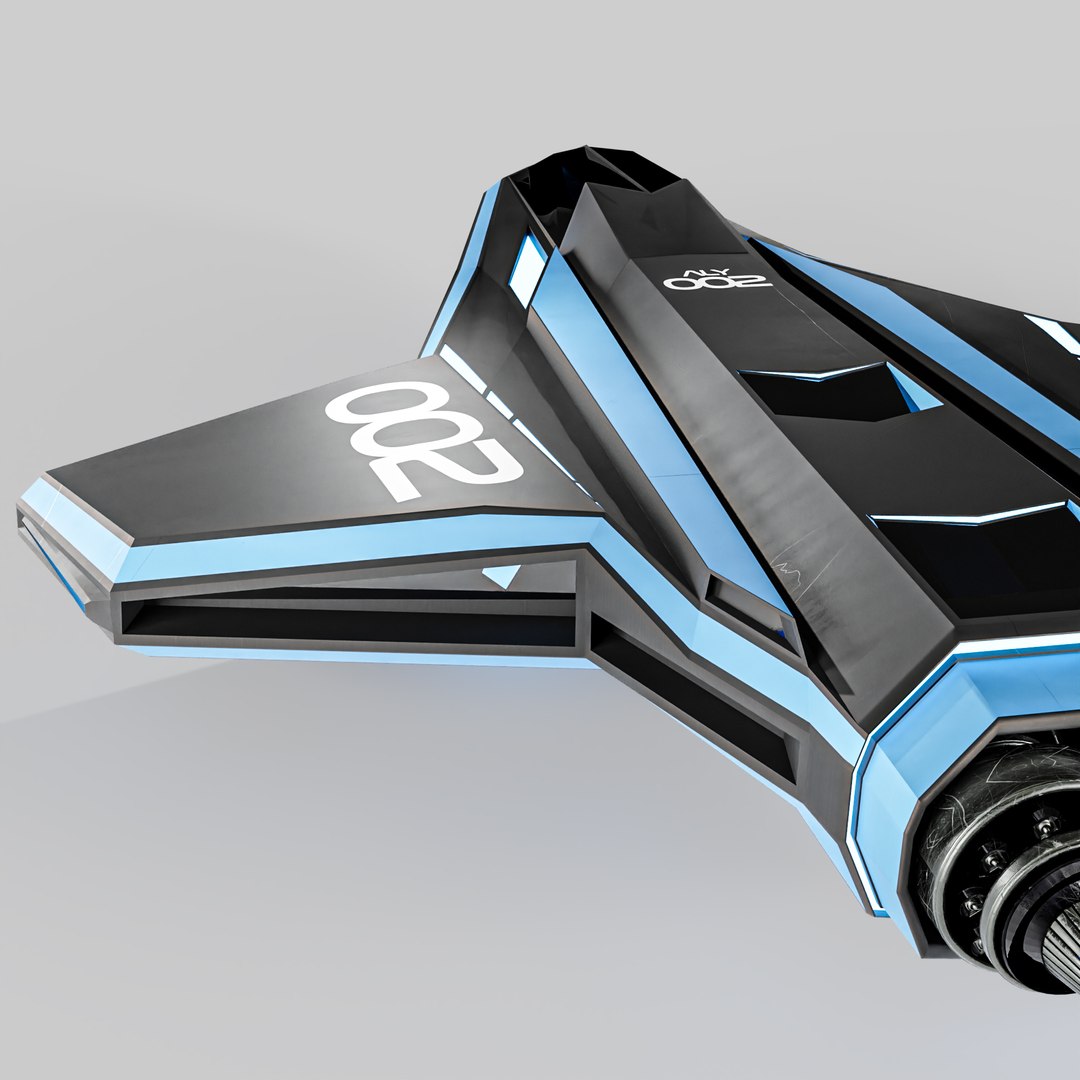 3D Space Ship Aly Model - TurboSquid 1946684