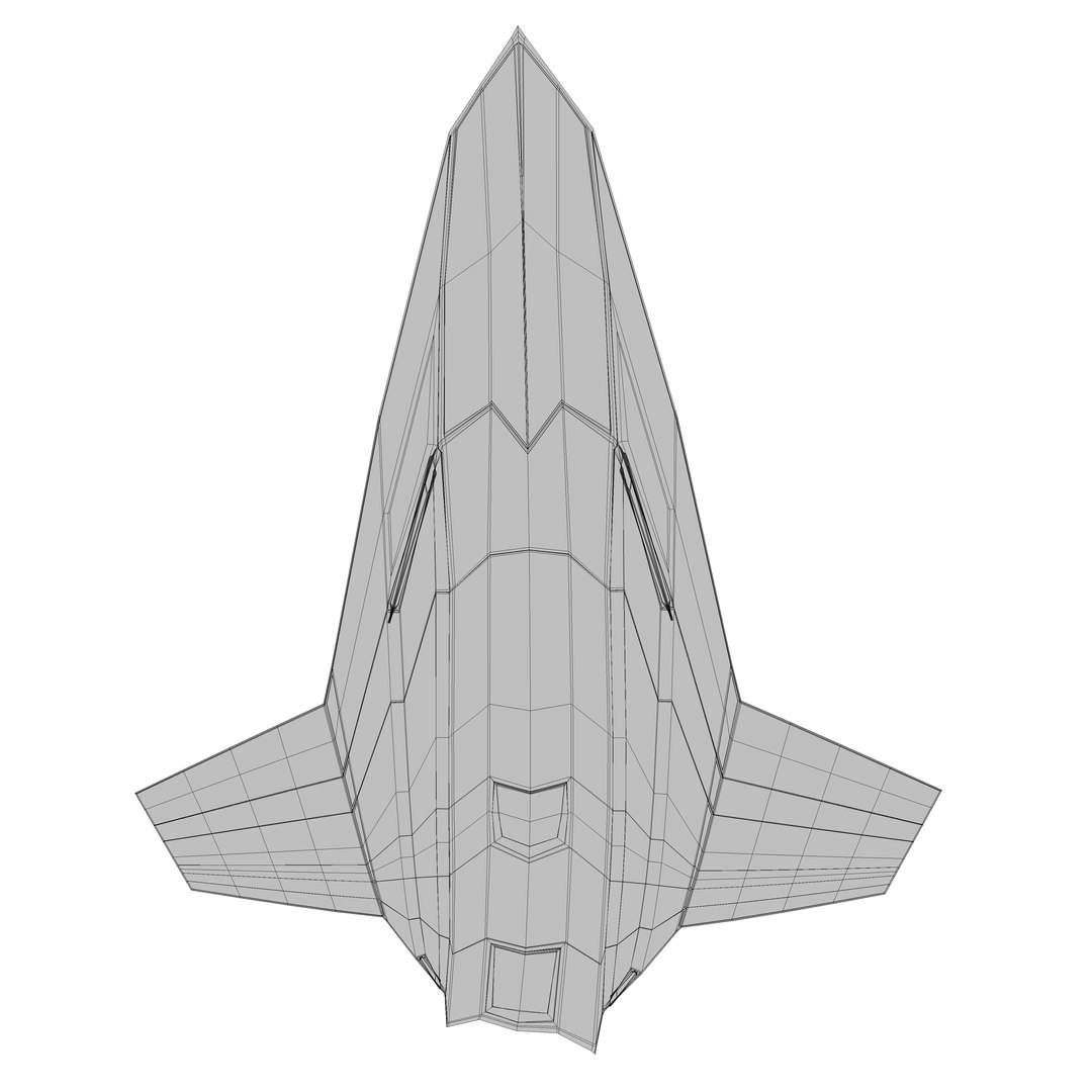 3D Space Ship Aly Model - TurboSquid 1946684