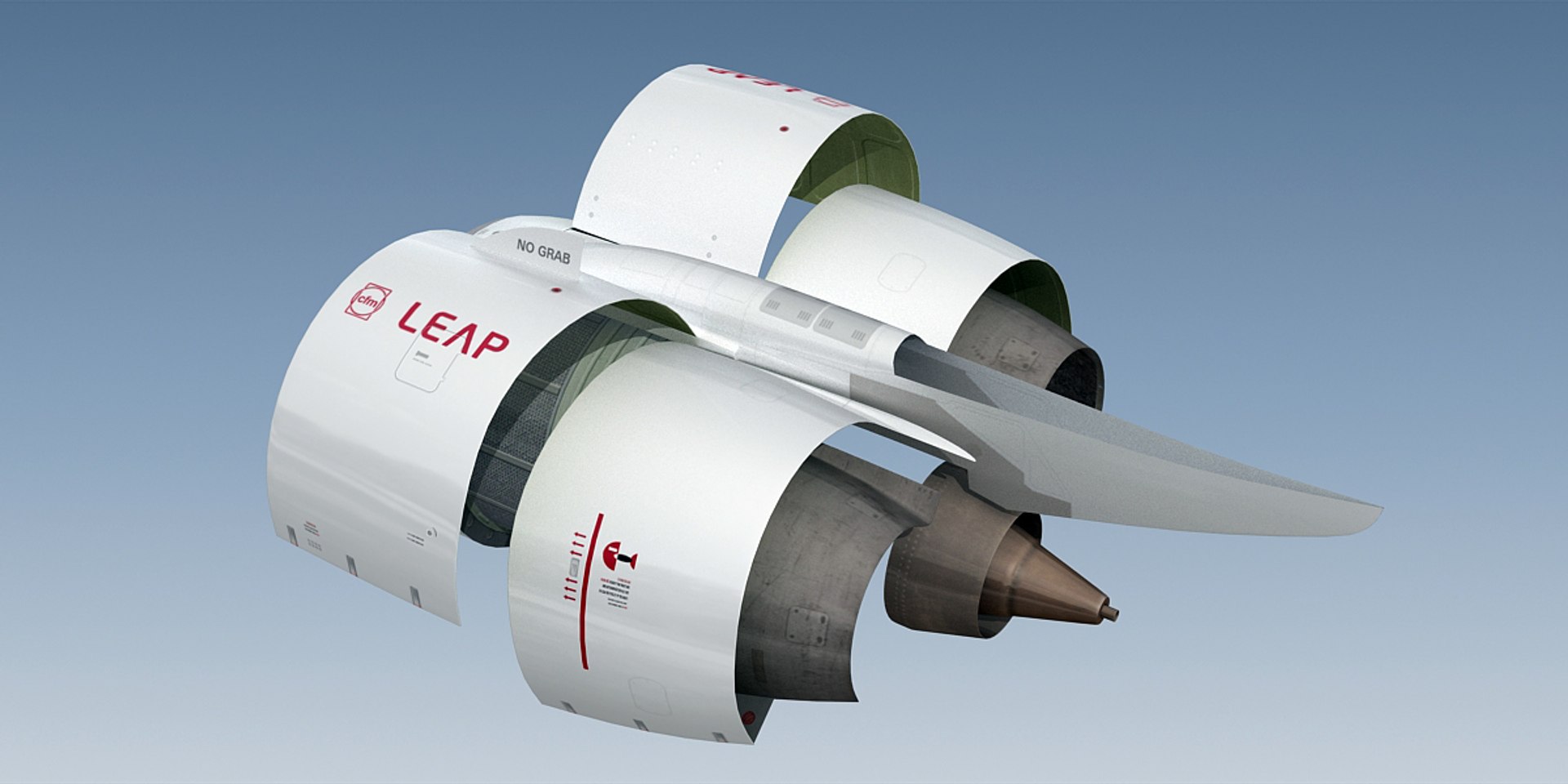 3D Cfm Leap-1c Jet Engine - TurboSquid 1225818