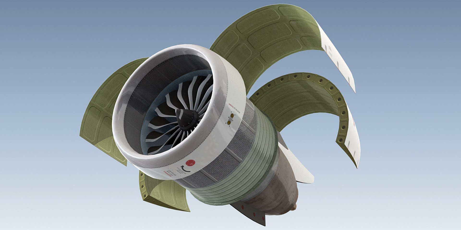 3D Cfm Leap-1c Jet Engine - TurboSquid 1225818