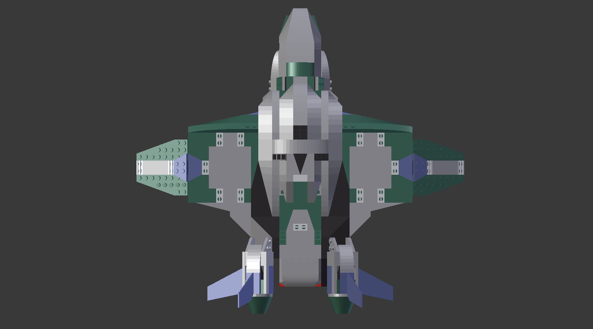 Lego Quinjet 3d Model