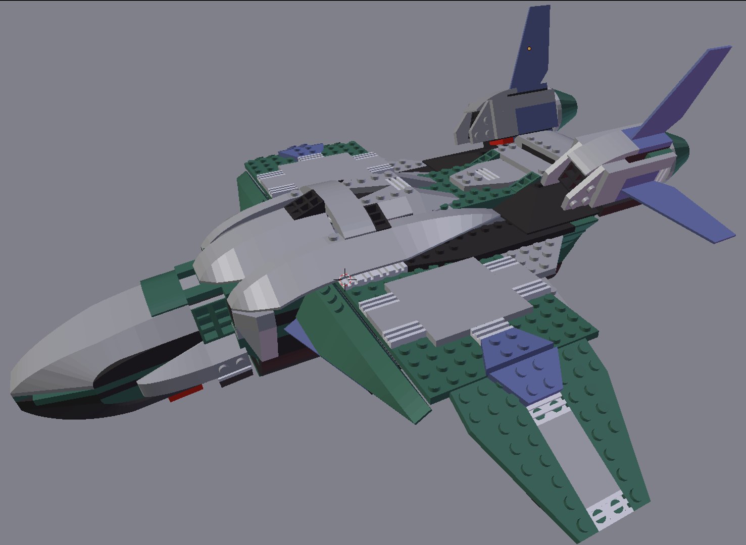 Lego Quinjet 3d Model
