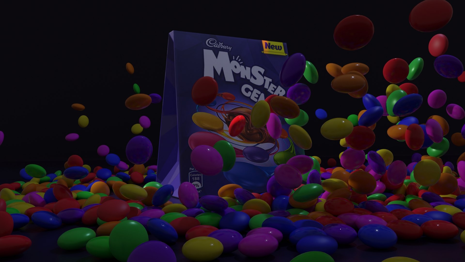 3D GEMS MONSTER - TurboSquid 1750429