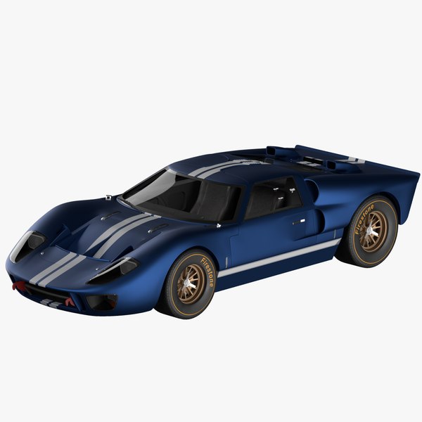 modelo 3d Ford gt40 mk2 - TurboSquid 2270847