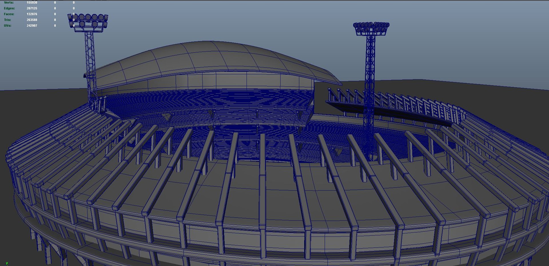 3D Cricket Stadium - TurboSquid 1830368