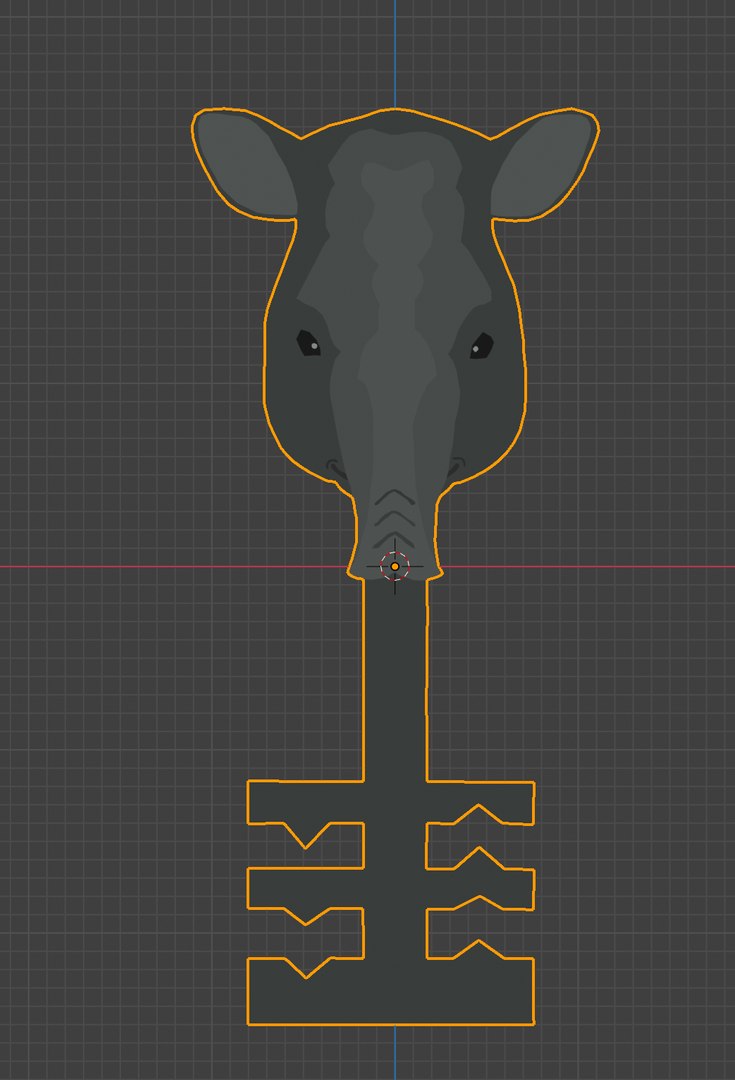 3D Danta Key Model - TurboSquid 1587866