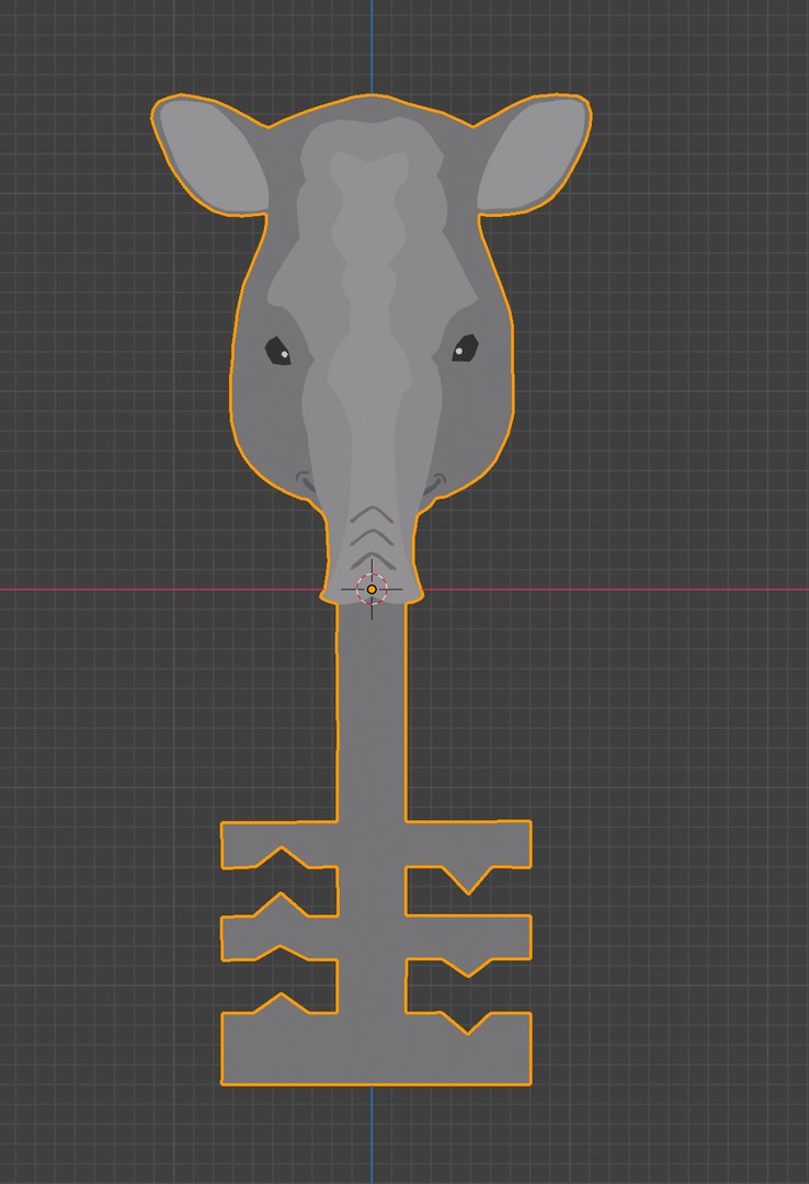 3D Danta Key Model - TurboSquid 1587866