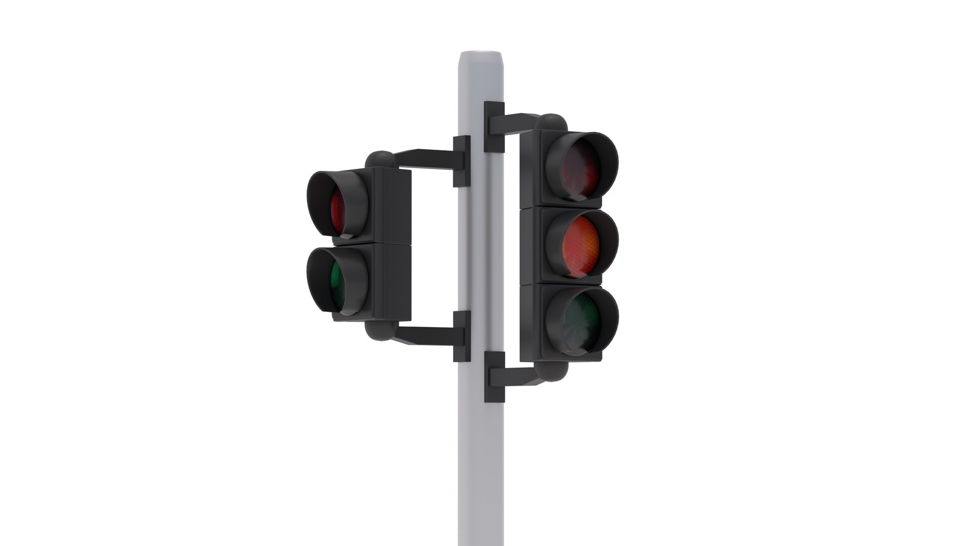 Traffic Light V1 Model - TurboSquid 2271446