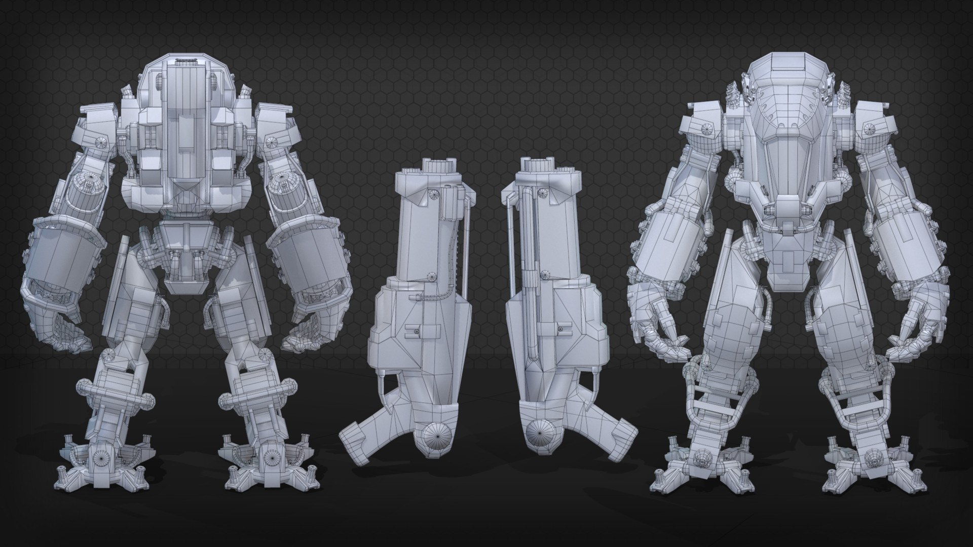 3D Heavy Robot - TurboSquid 1166786