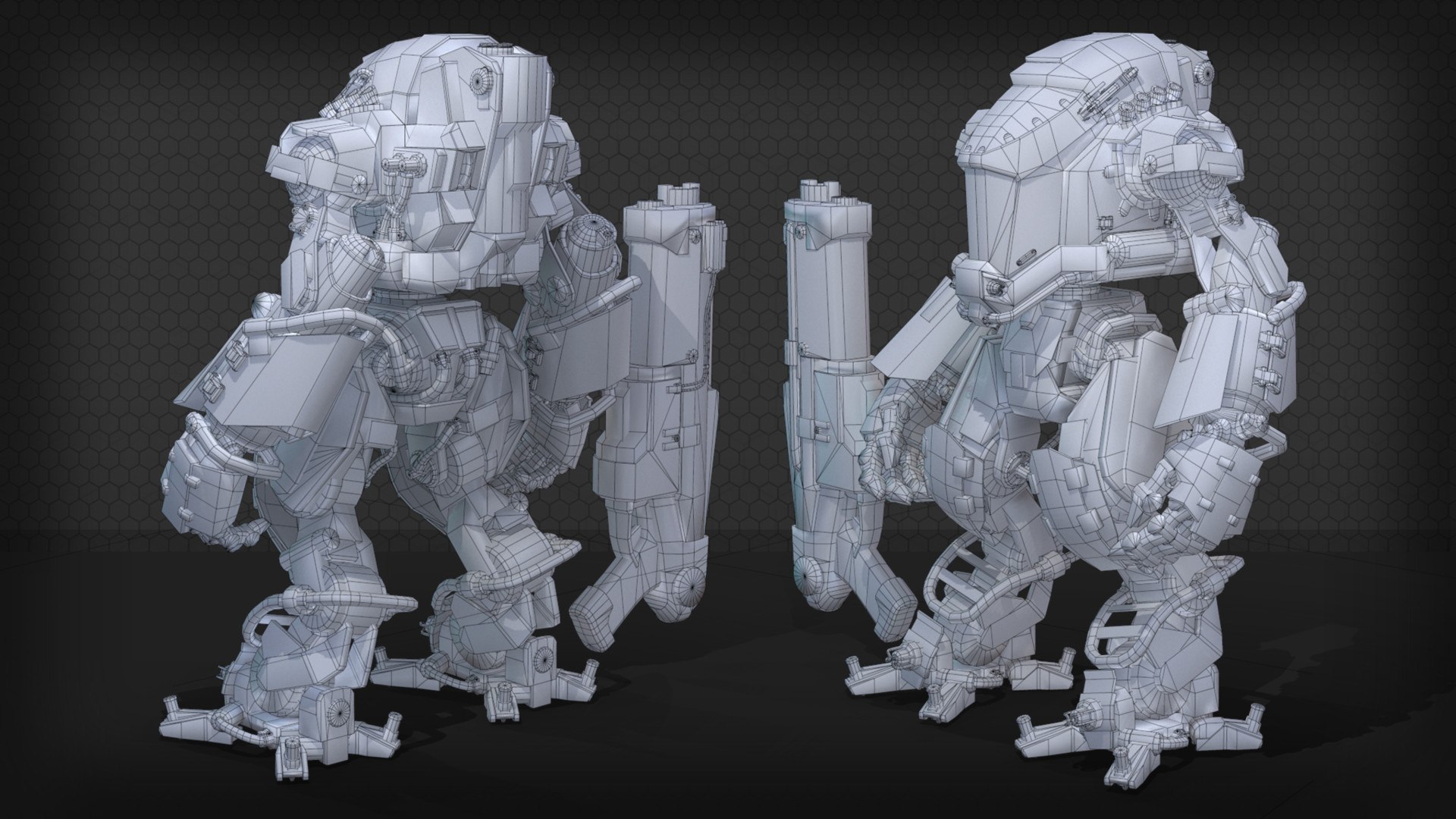 3D Heavy Robot - TurboSquid 1166786