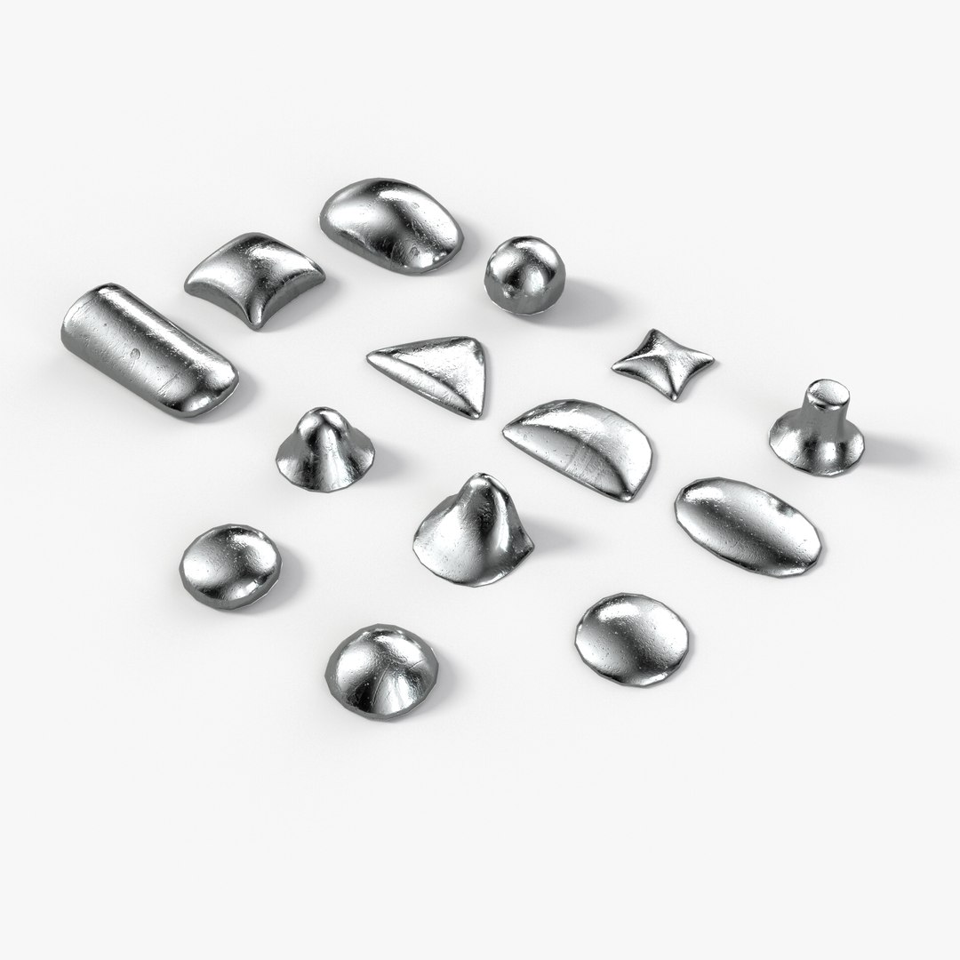 Board Solder Blocks Set 3D Model - TurboSquid 1611318