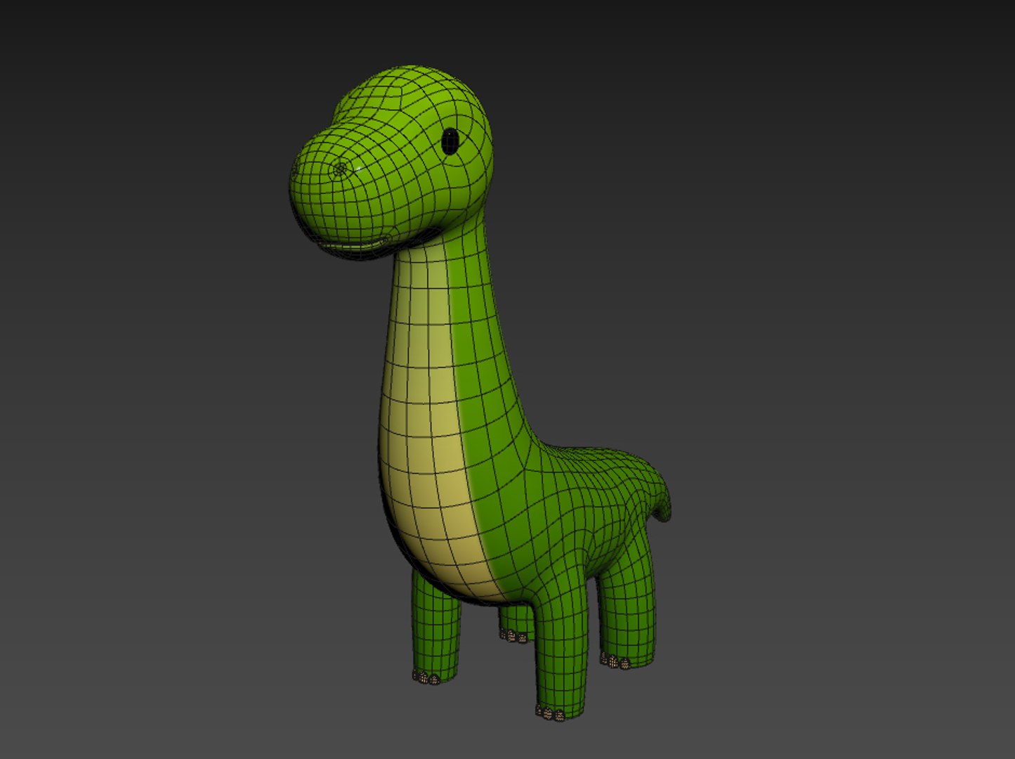Dinosaur cartoon model - TurboSquid 1500599