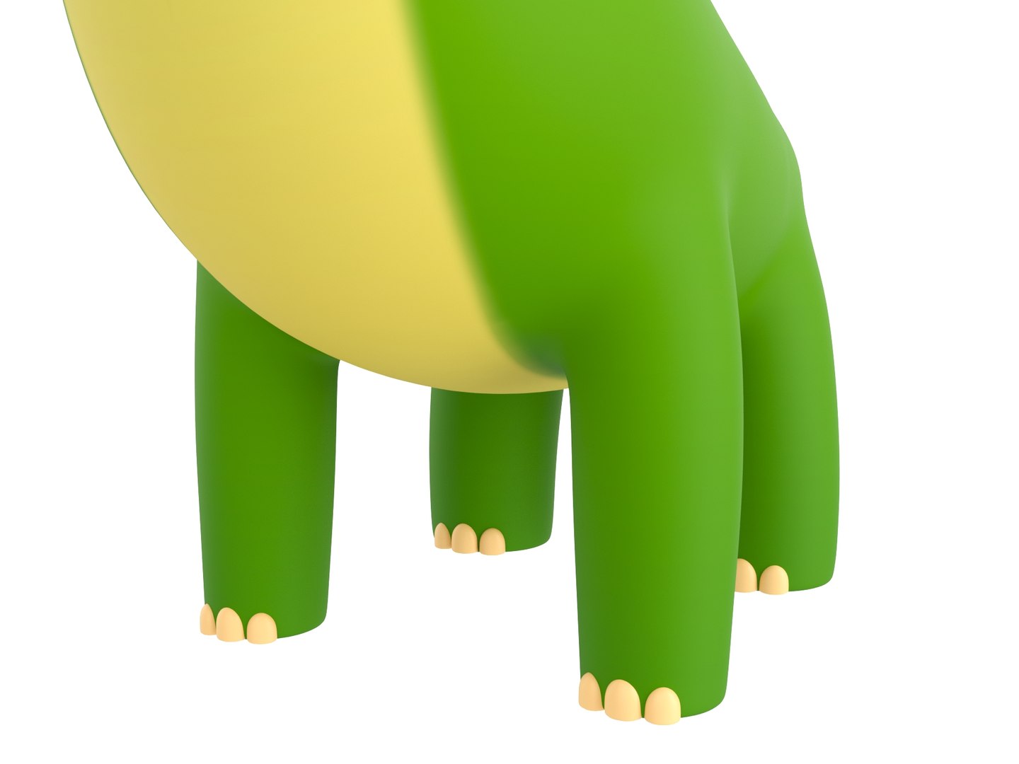 Dinosaur cartoon model - TurboSquid 1500599