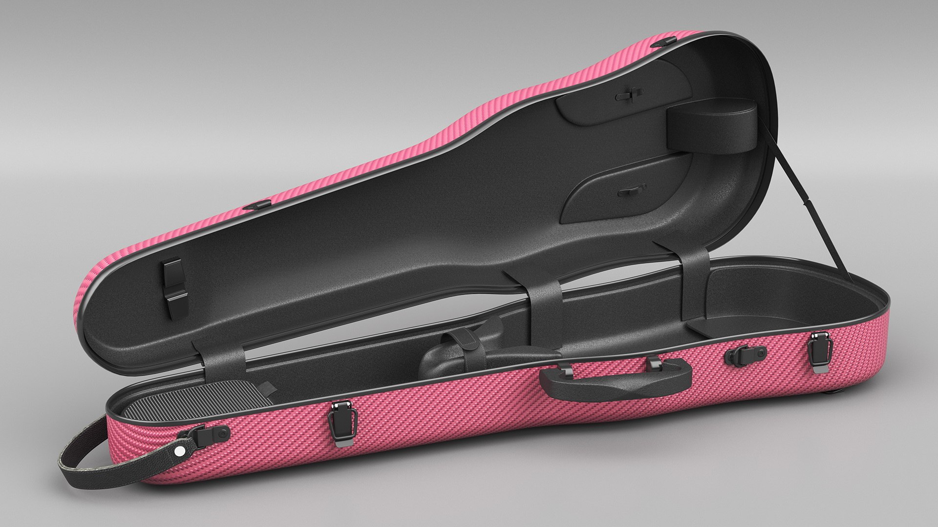 Violin Case Gewa Pure Red Empty 3D model - TurboSquid 2143286