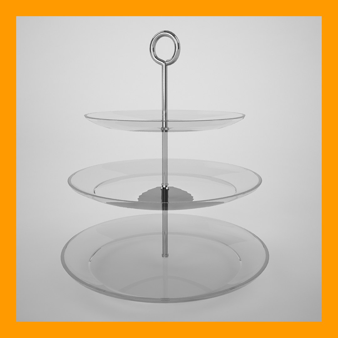 3d Serving Platter Model
