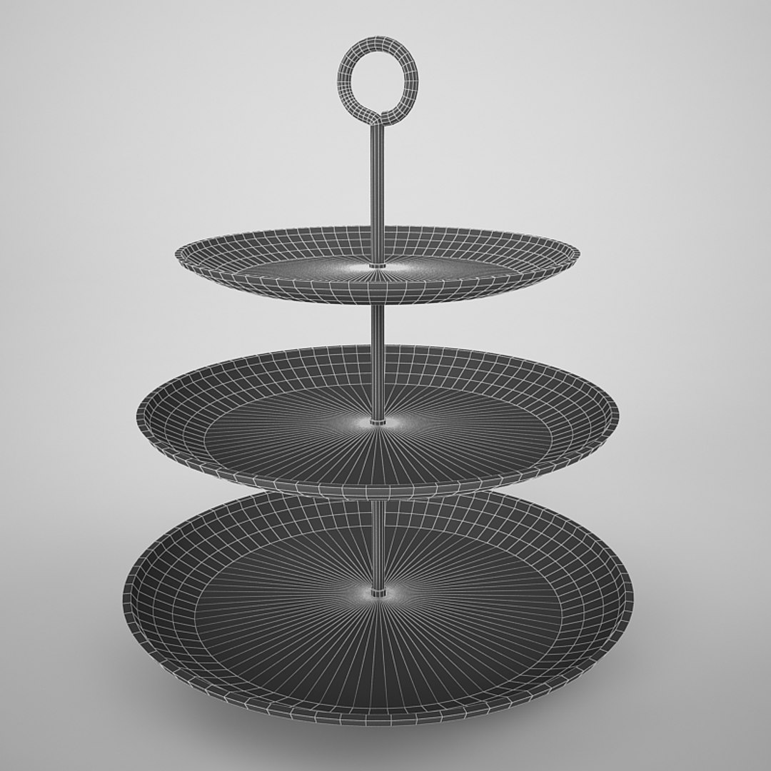 3d Serving Platter Model