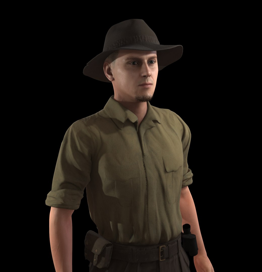 Explorer Guide 3D Model - TurboSquid 1819088