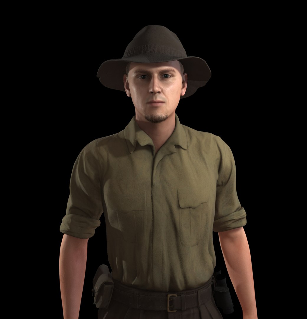 Explorer Guide 3D Model - TurboSquid 1819088