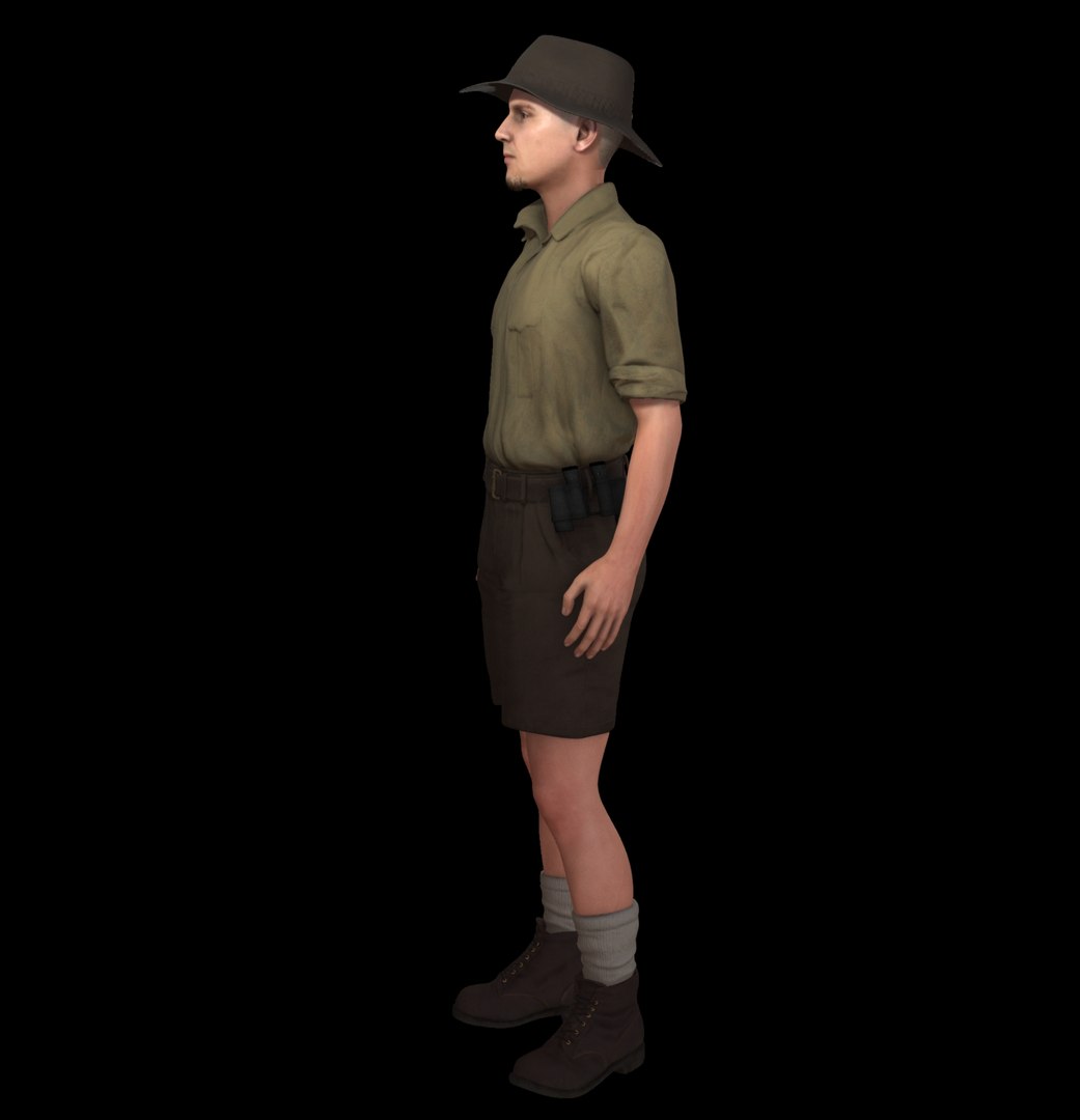 Explorer Guide 3D Model - TurboSquid 1819088