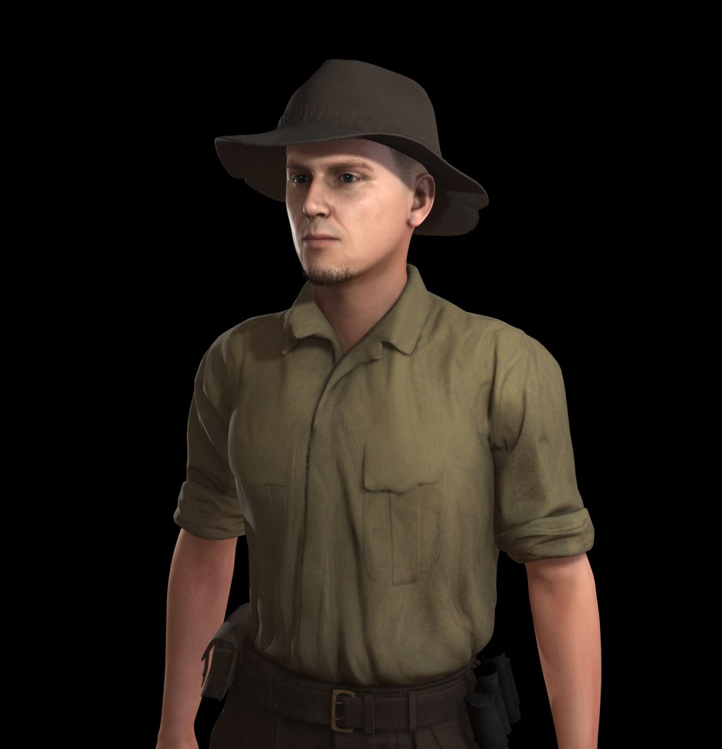 Explorer Guide 3D Model - TurboSquid 1819088