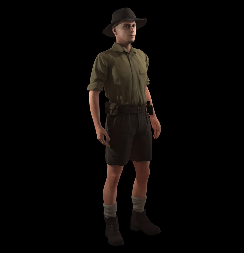 Explorer Guide 3D Model - TurboSquid 1819088