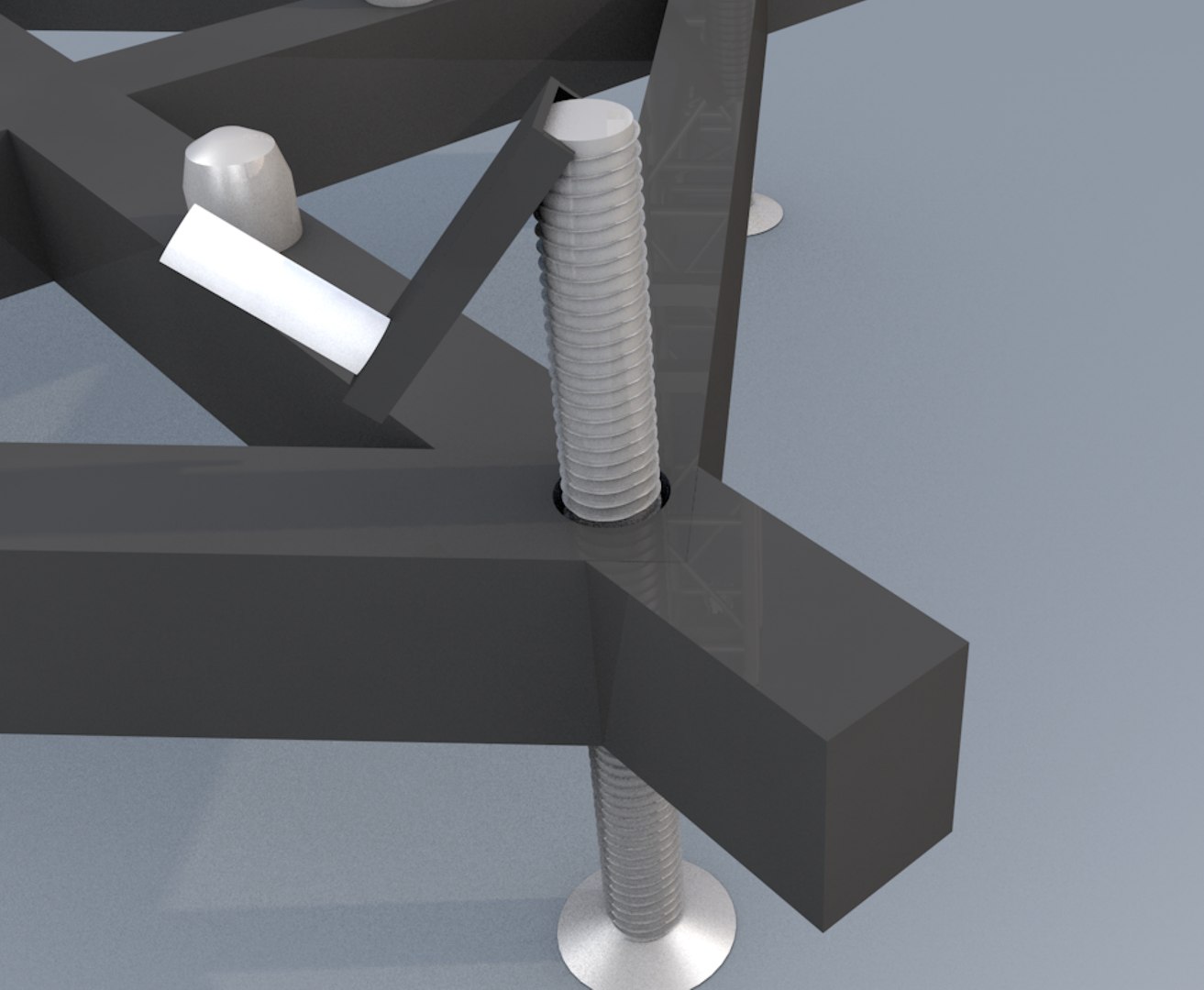 Base Truss 3D Model - TurboSquid 1383111