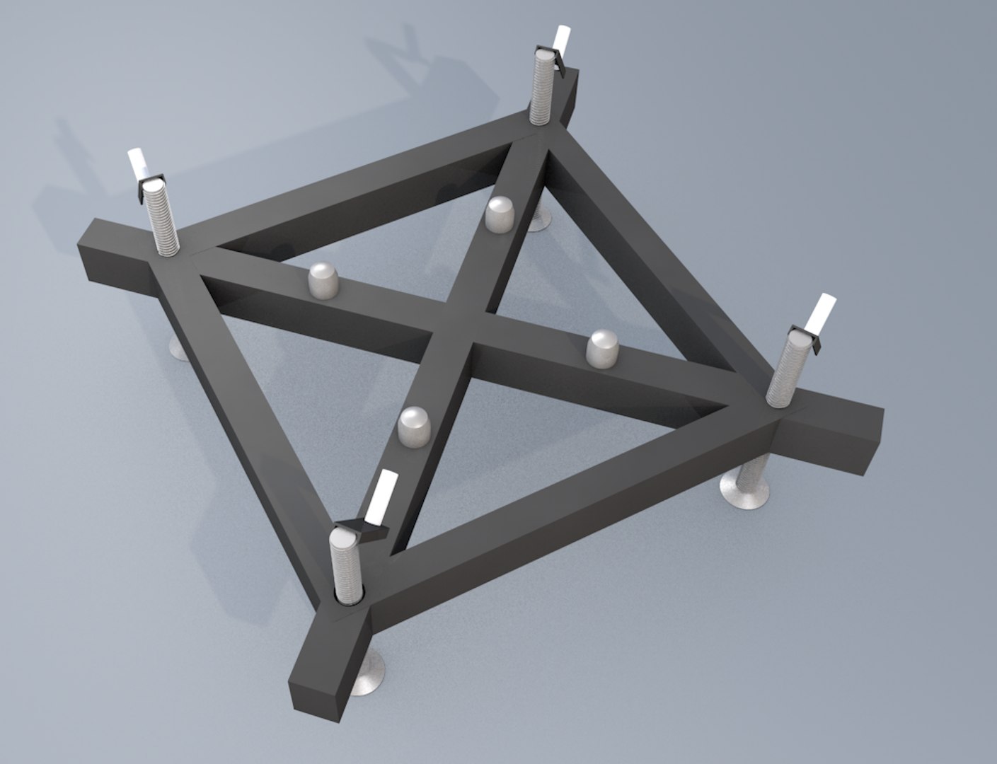 Base Truss 3D Model - TurboSquid 1383111