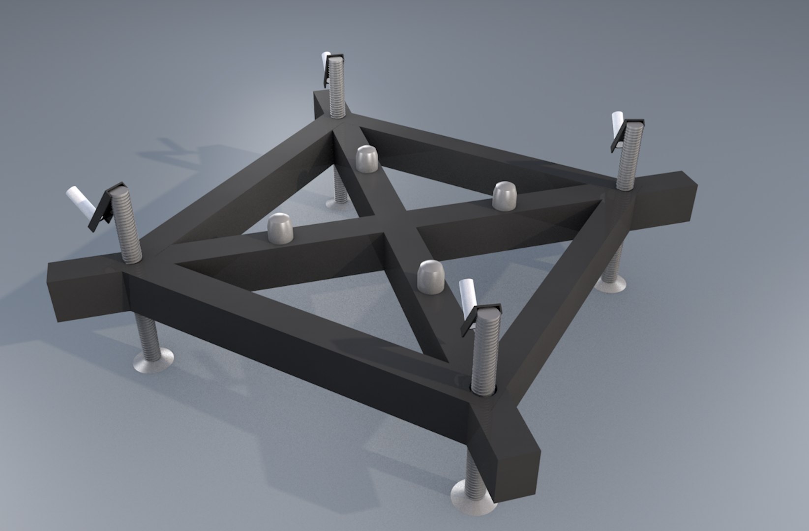 Base Truss 3D Model - TurboSquid 1383111