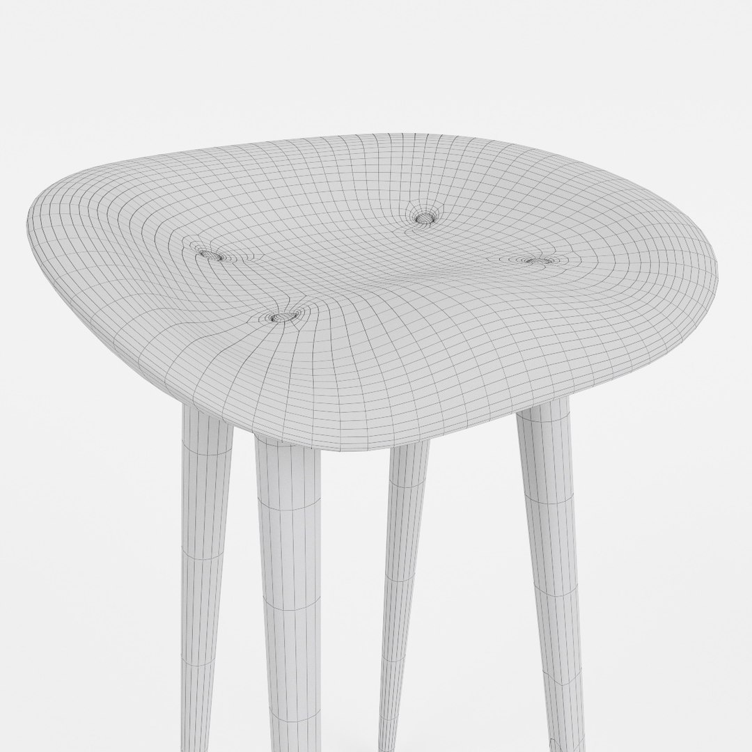 bar stool 3d model
