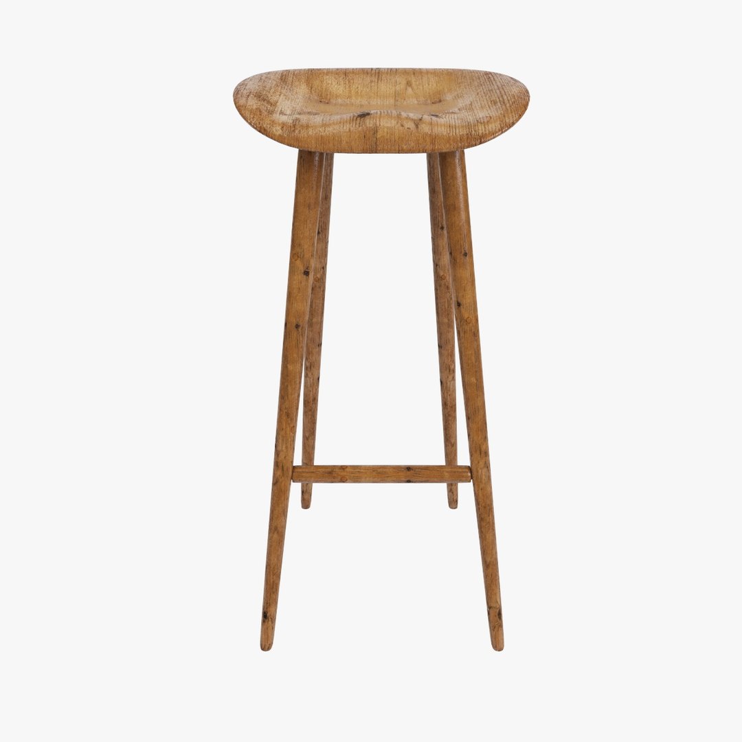 bar stool 3d model