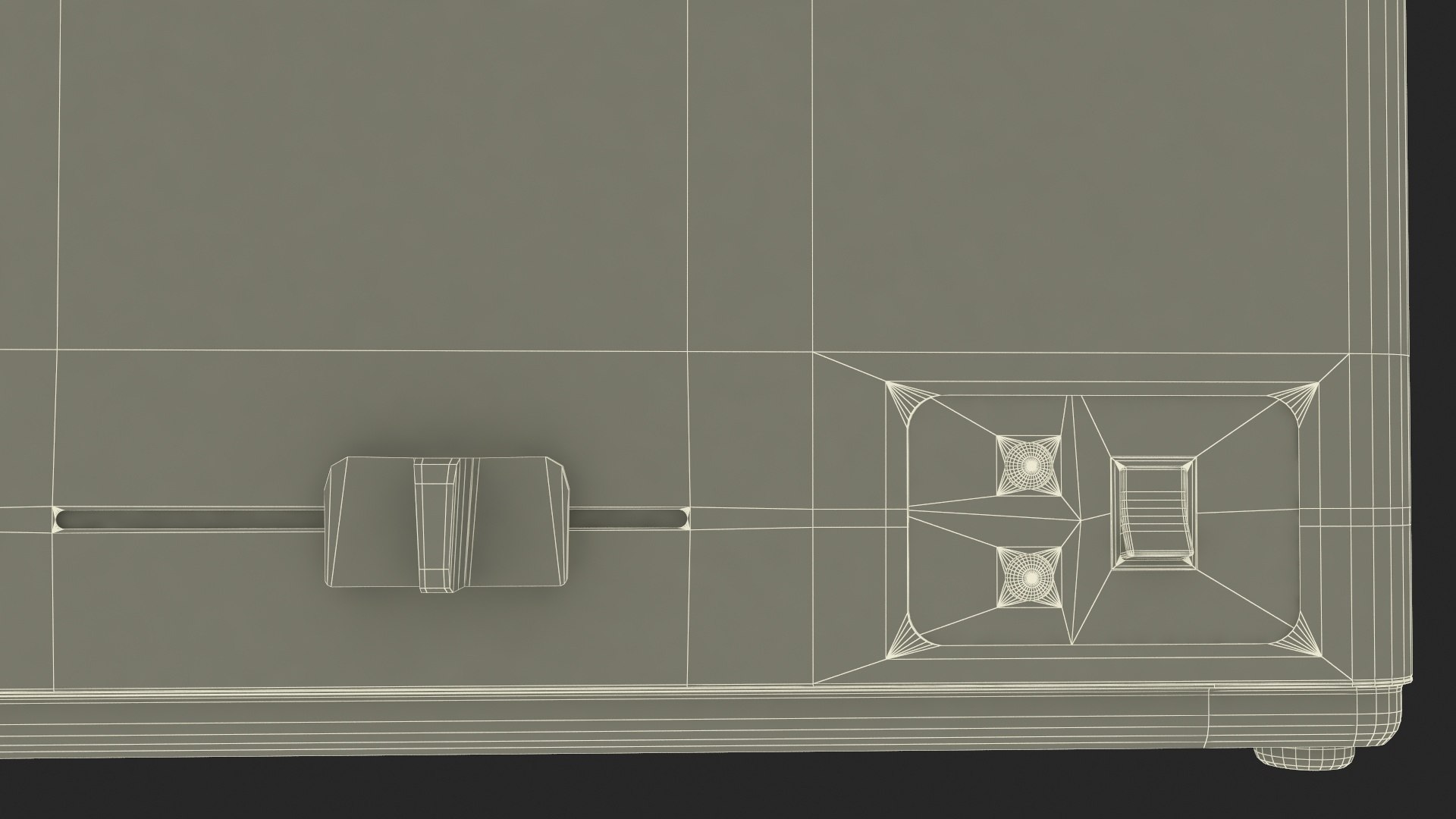 Single Tank Electric Fryer 3D Model - TurboSquid 2133622