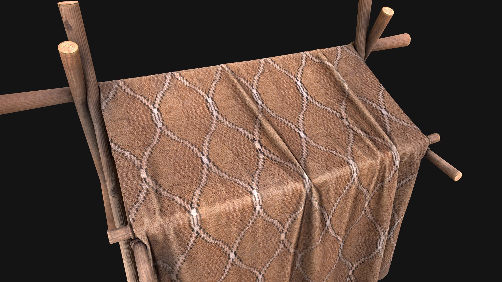 Medieval Bazaar Tent 3D Model - TurboSquid 1893837