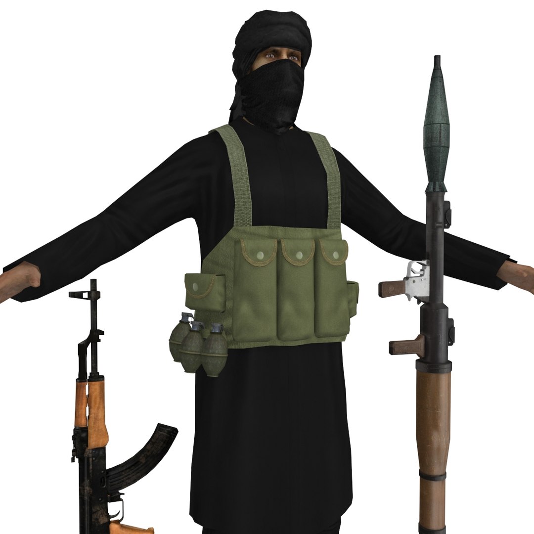 Ultimate Terrorist 3d Model